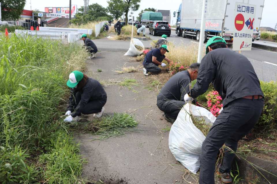 令和7年度 第1回ロードサポートを実施しました - 田部井建設株式会社 - TABEI CORPORATION